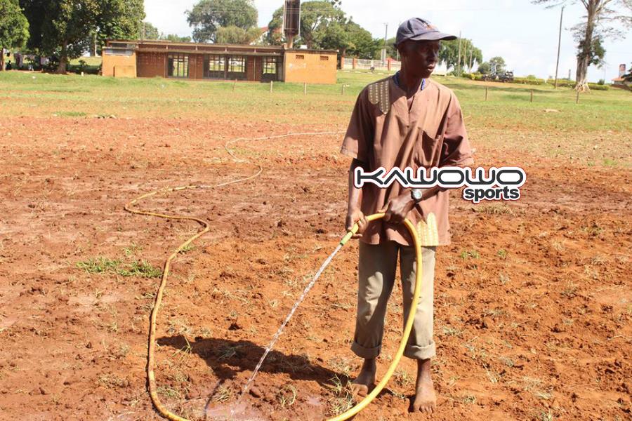 Entebbe Works Stadium re-greening process gets underway