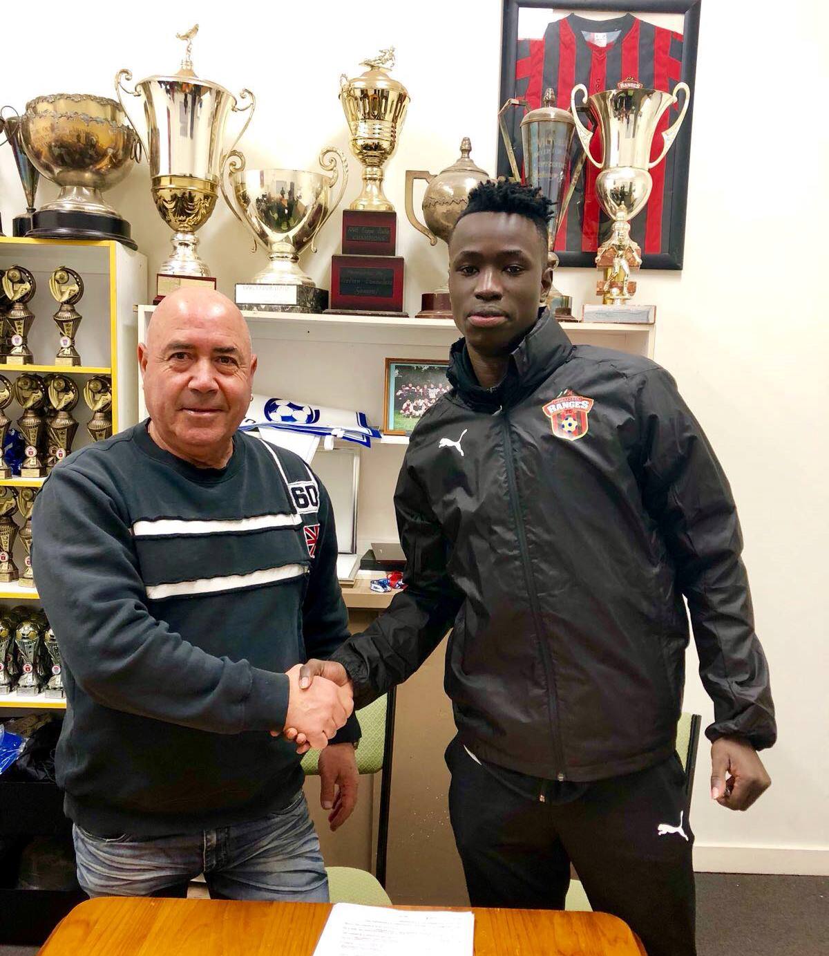 Wing back Okello signs for Australian Whittlesea Ranges F.C
