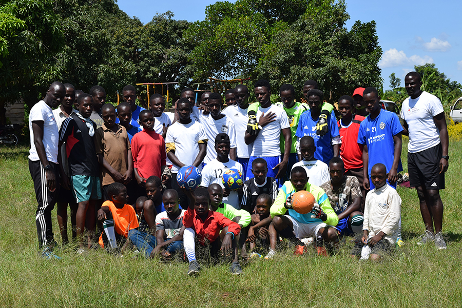 Uganda Cranes' Kalungi changes lives in Kagugube Parish slum and ...