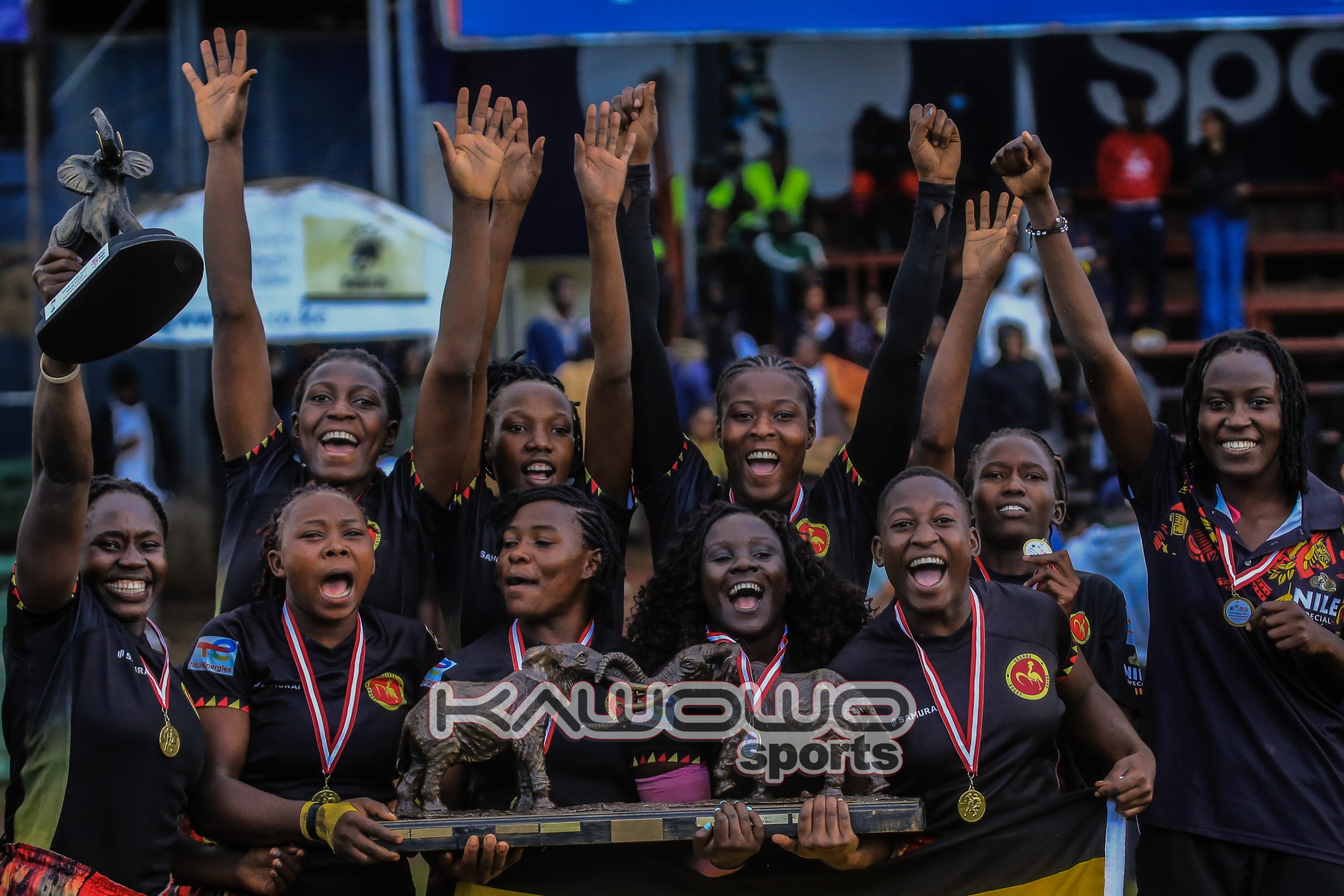 Uganda Women make history with 2023 Safari 7s victory