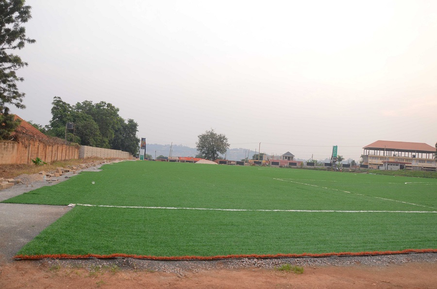 Sports Facilities: State-of-art astro turf laid at Nsambya, Makindye