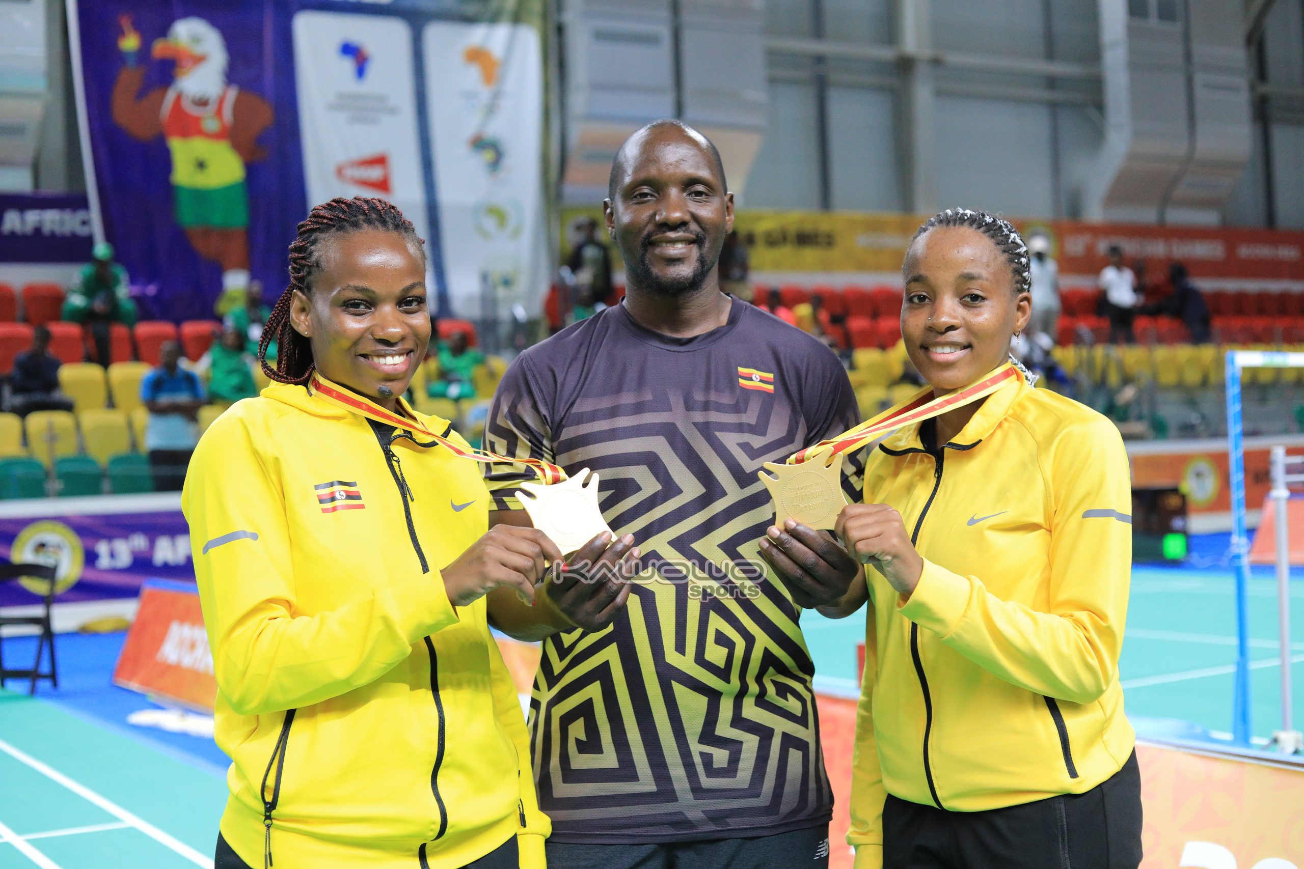 Kobugabe, Mbabazi win Uganda’s first ever badminton gold at African Games