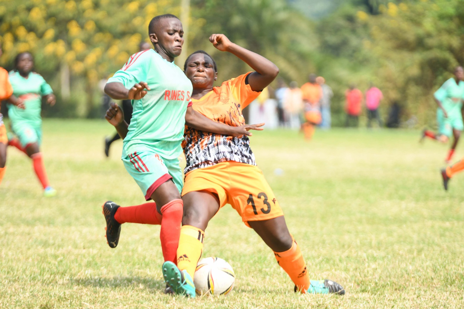 Rines Secondary School recover from a goal down to eject Sheema Girls ...