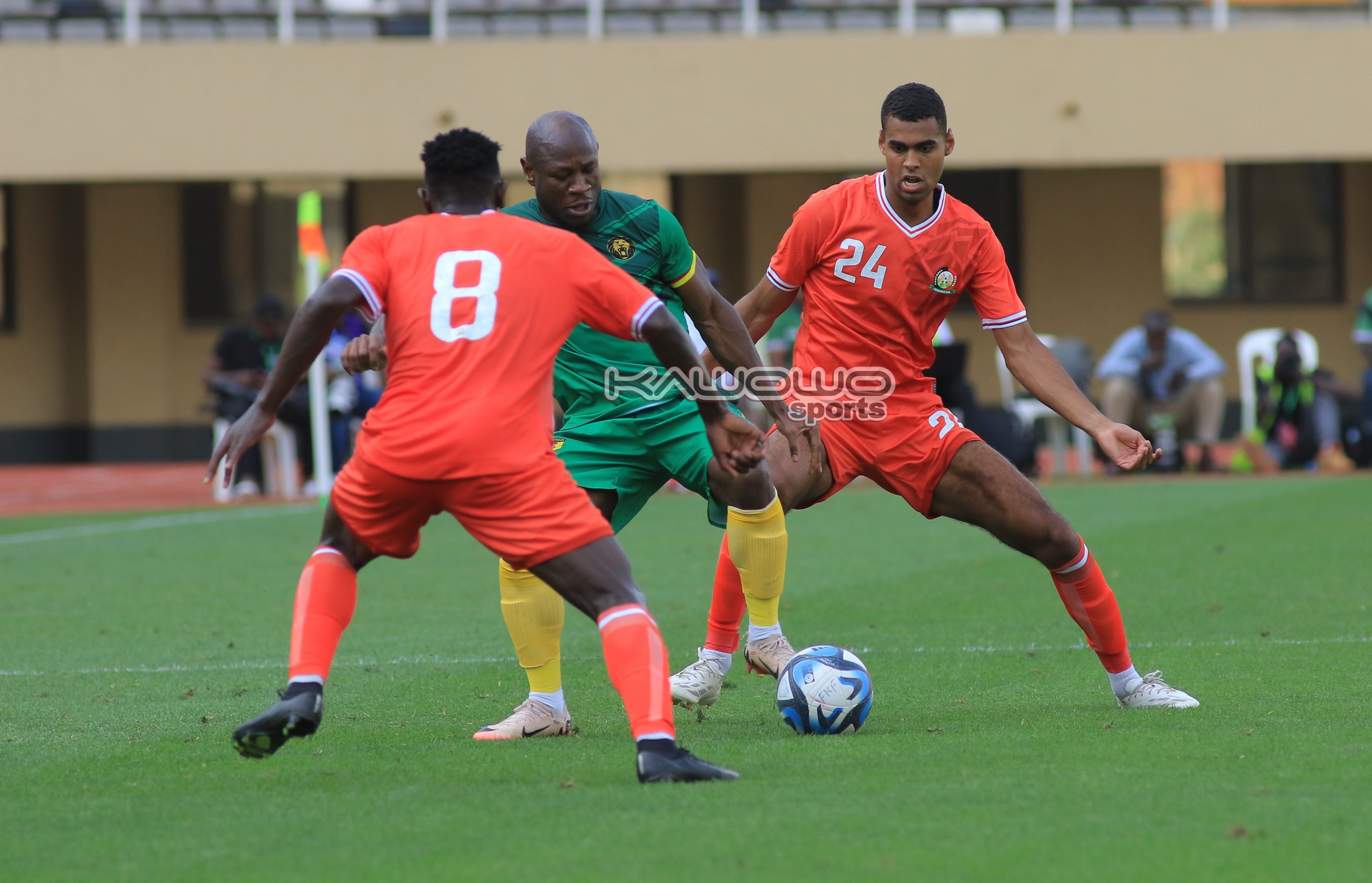 Cameroon Indomitable Lions roar over Kenya Harambee Stars behind closed ...