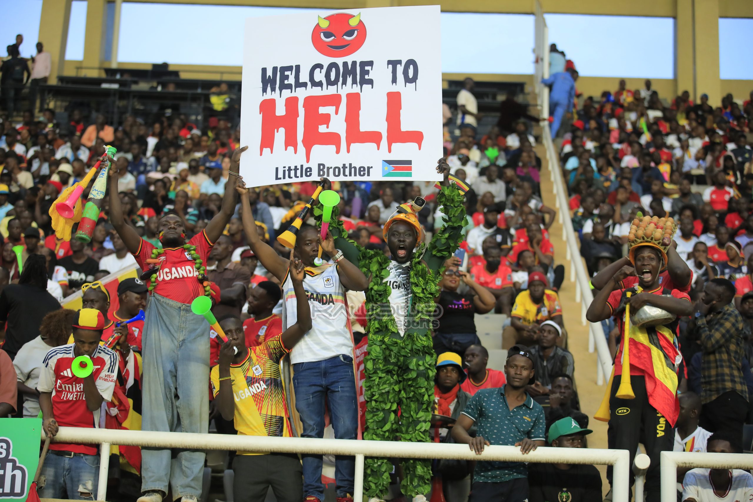 PHOTOS: Uganda Cranes edge South Sudan | AFCON 2025 Qualifiers