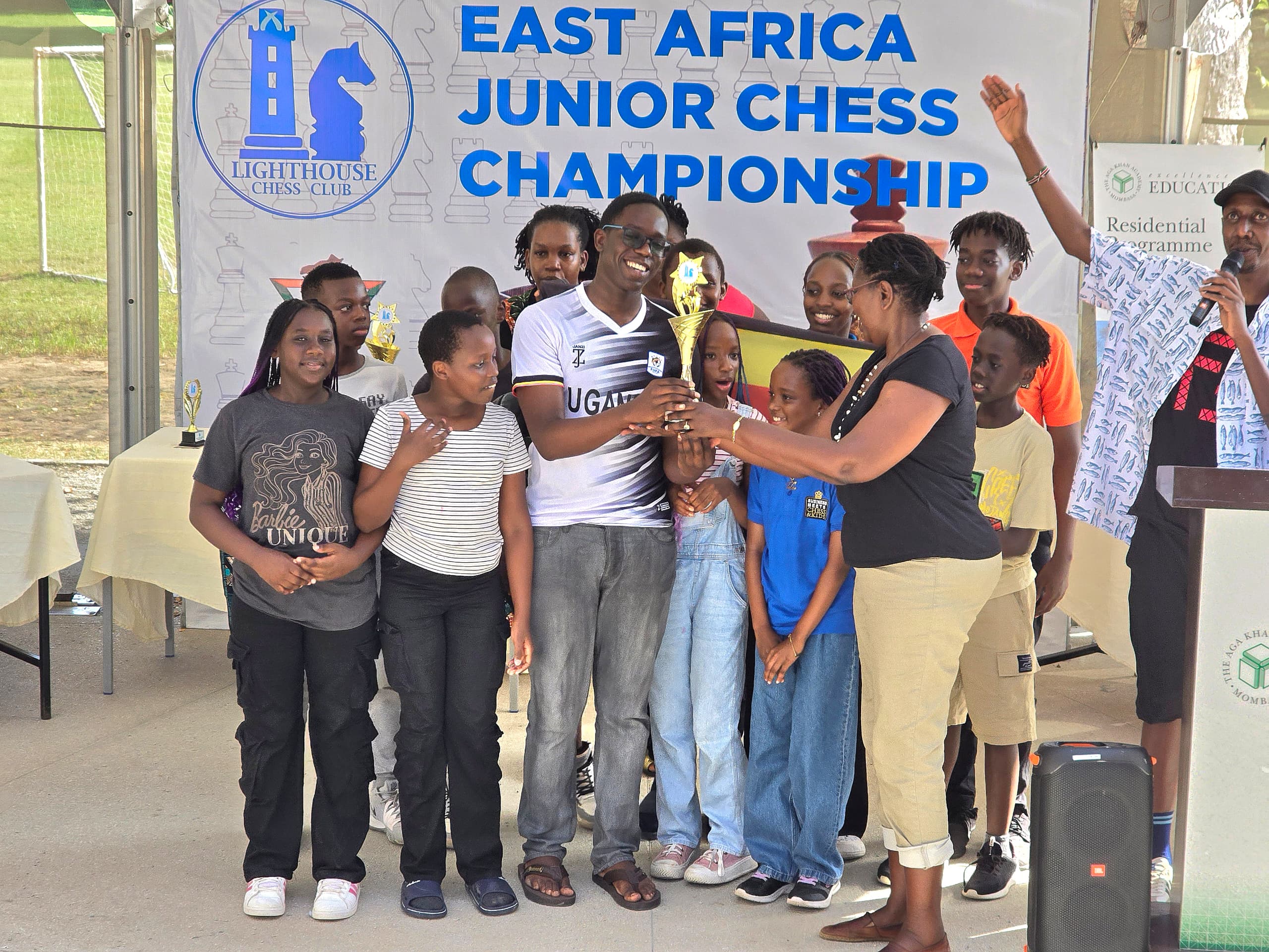 Uganda shines at 2025 East Africa Junior Chess championship in Mombasa