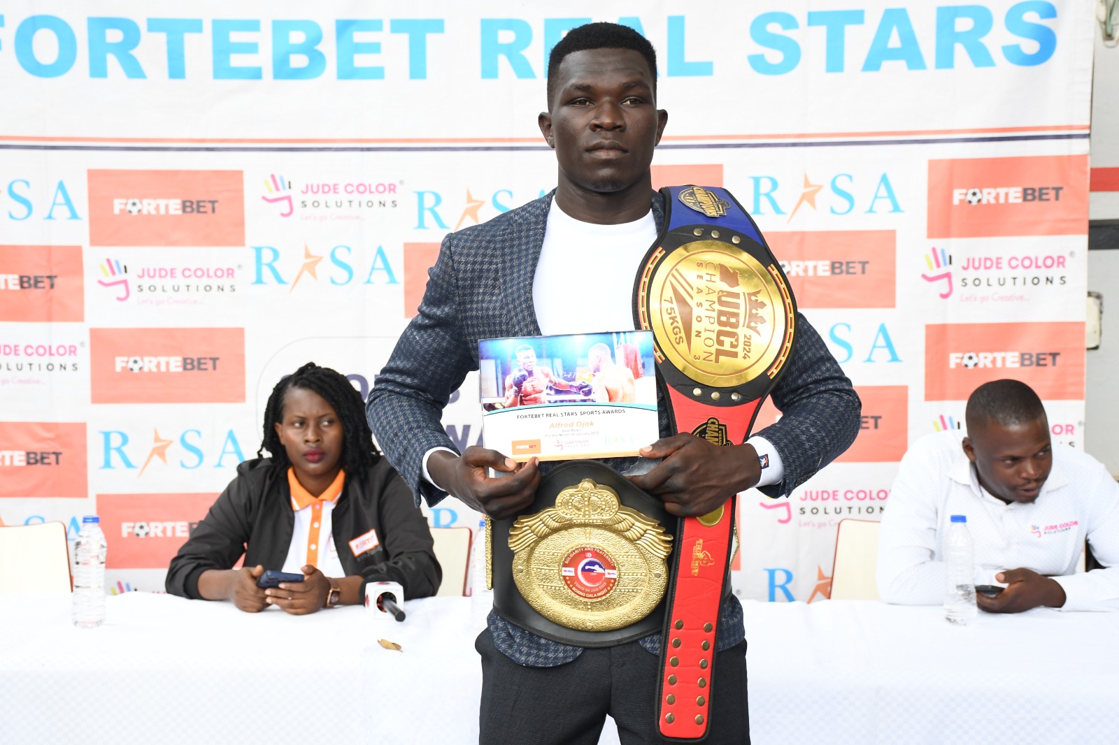 Boxer Ojok commends UBF boss Muhangi upon winning January 2025 accolade ...
