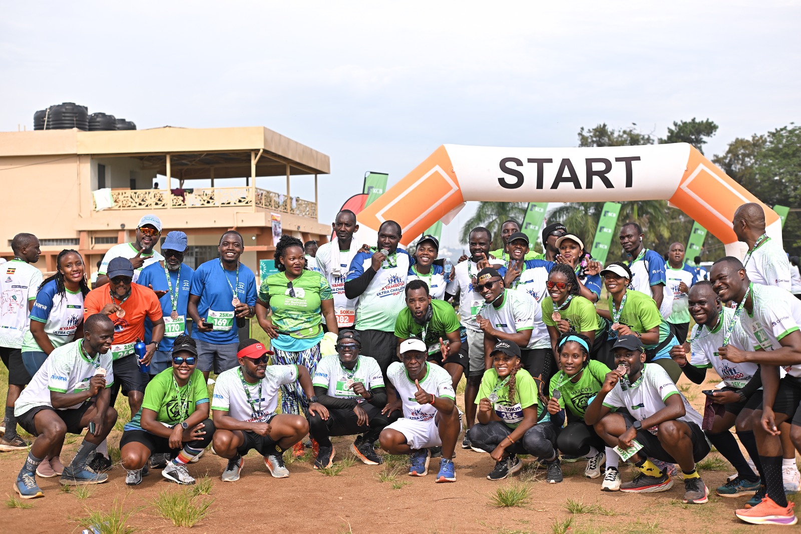 Prince Wasajja flags off runners at the 2025 KCB Kyambogo Challenge ...