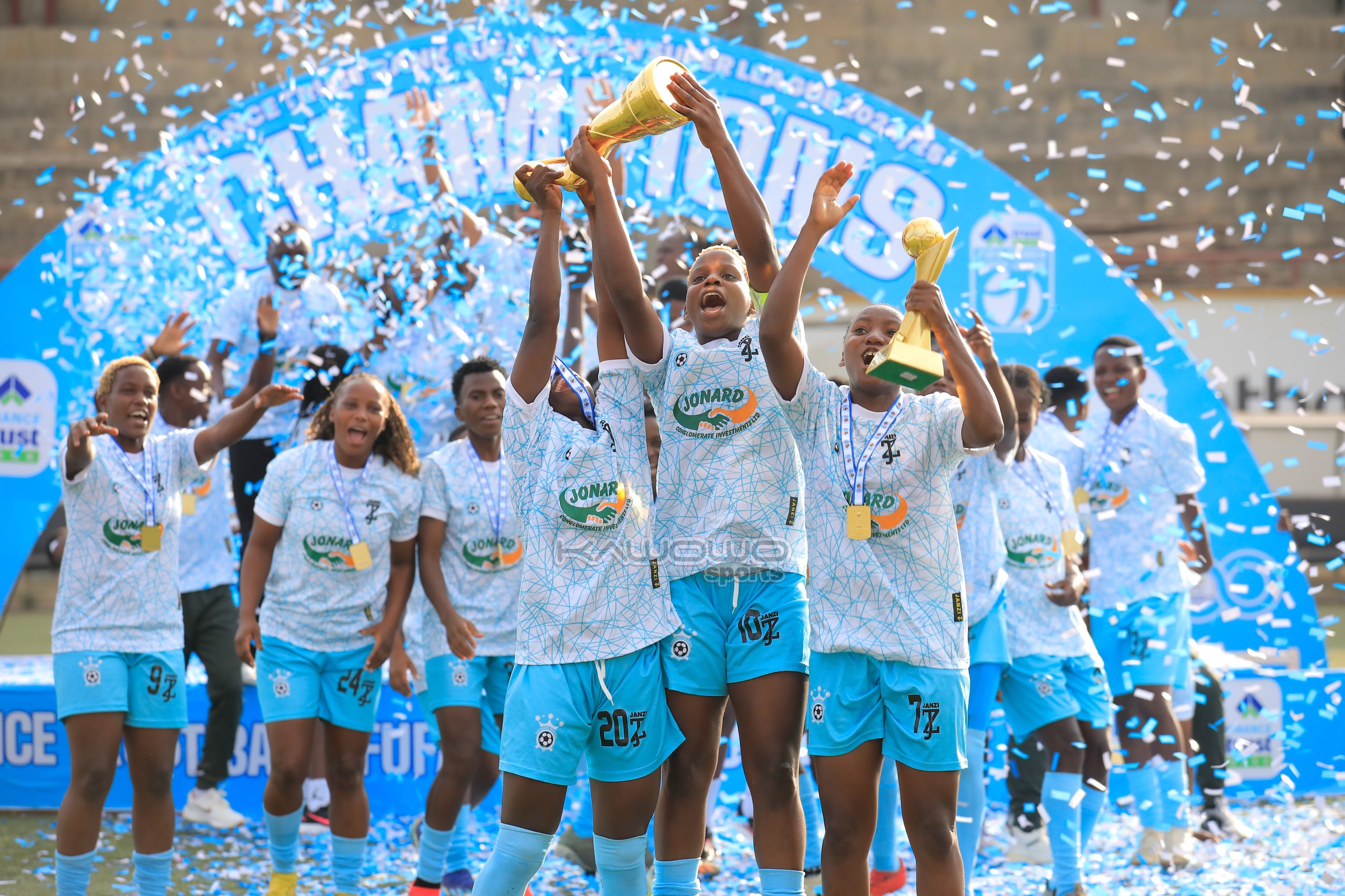 Kampala Queens crowned 2024/25 FUFA Women Super League Champions