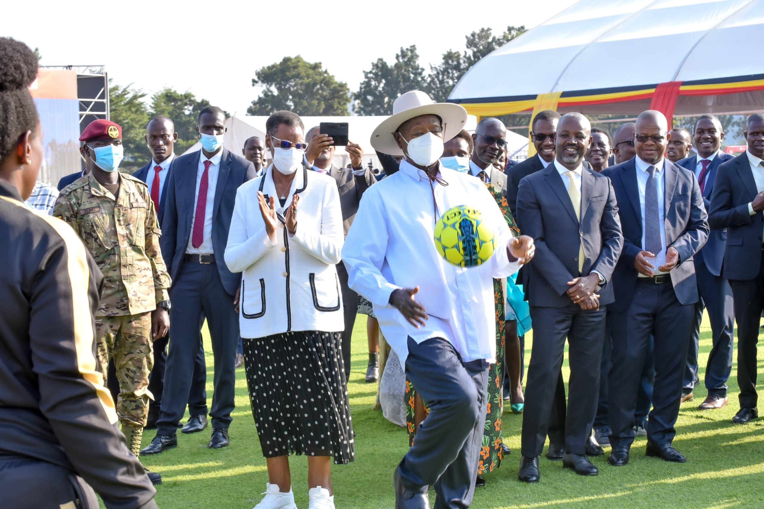 President Museveni recognised at CAF Awards 2025 in Morocco