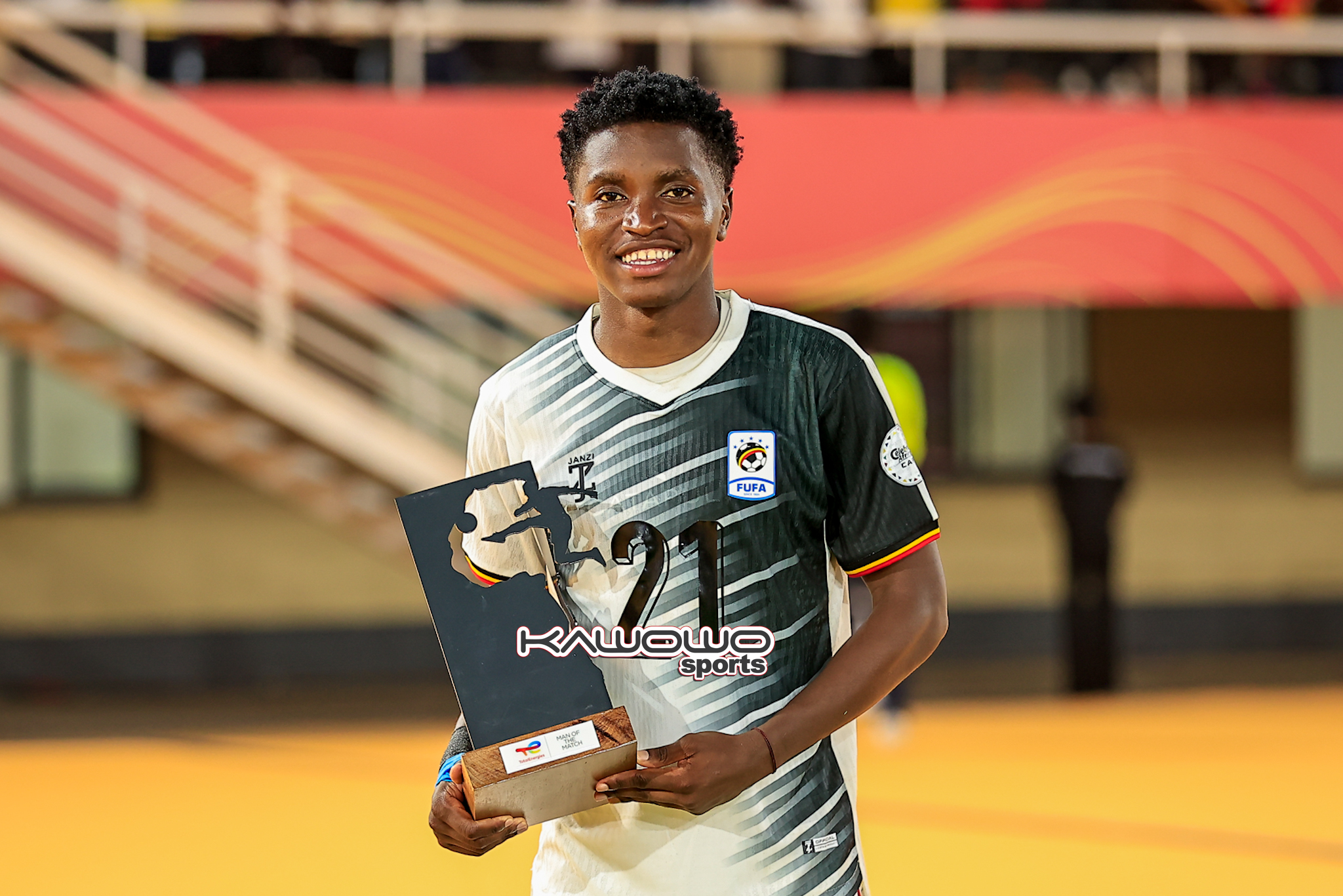 CHAN 2014: Okello rises to the occasion, scores and scoops Man of the Match award against Guinea