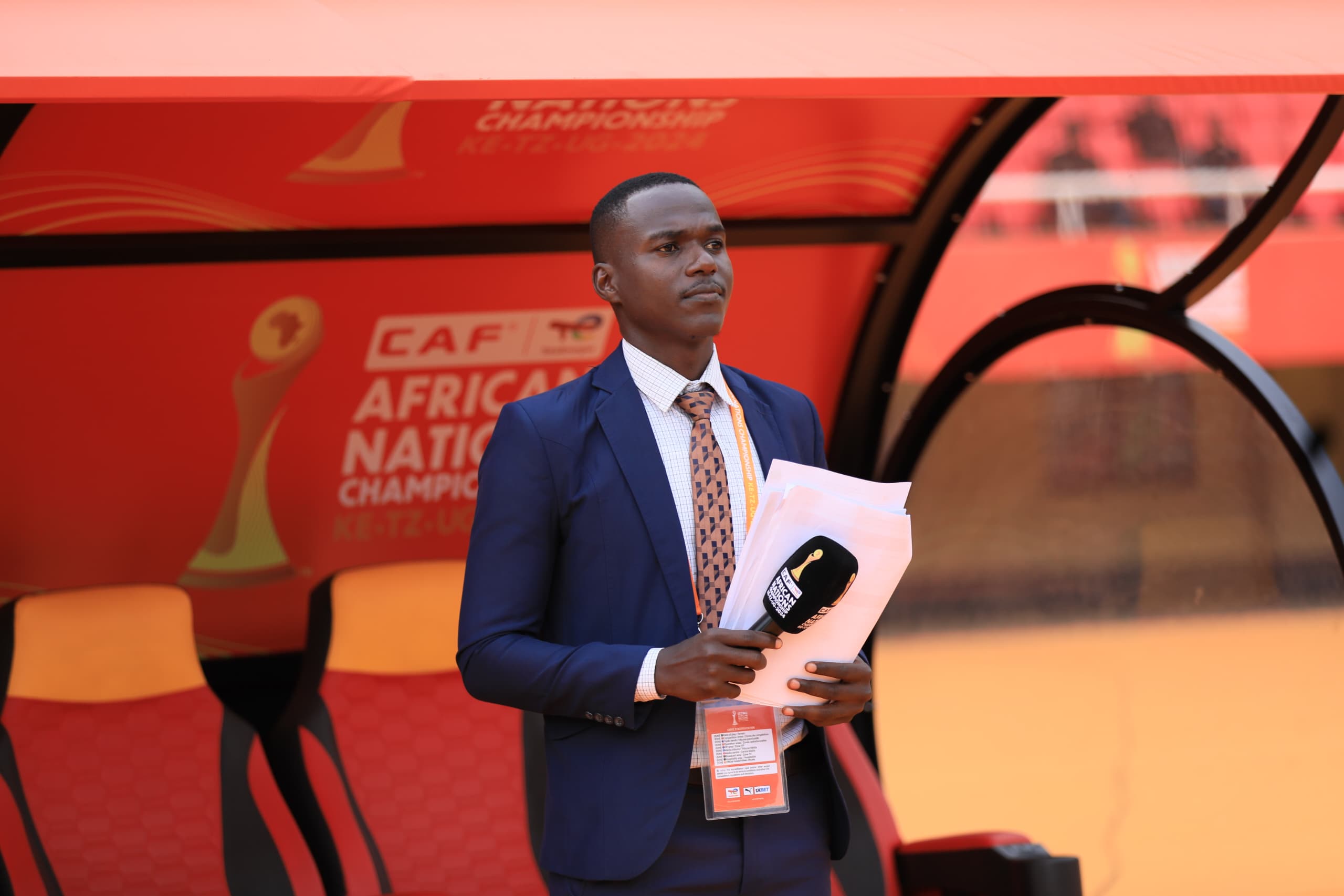 Moses Magero Mwanje: The eloquent voice on the Microphone inside ...