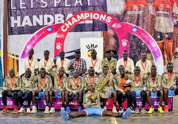 UPDF, Police crowned 2025 Uganda Handball National League champions