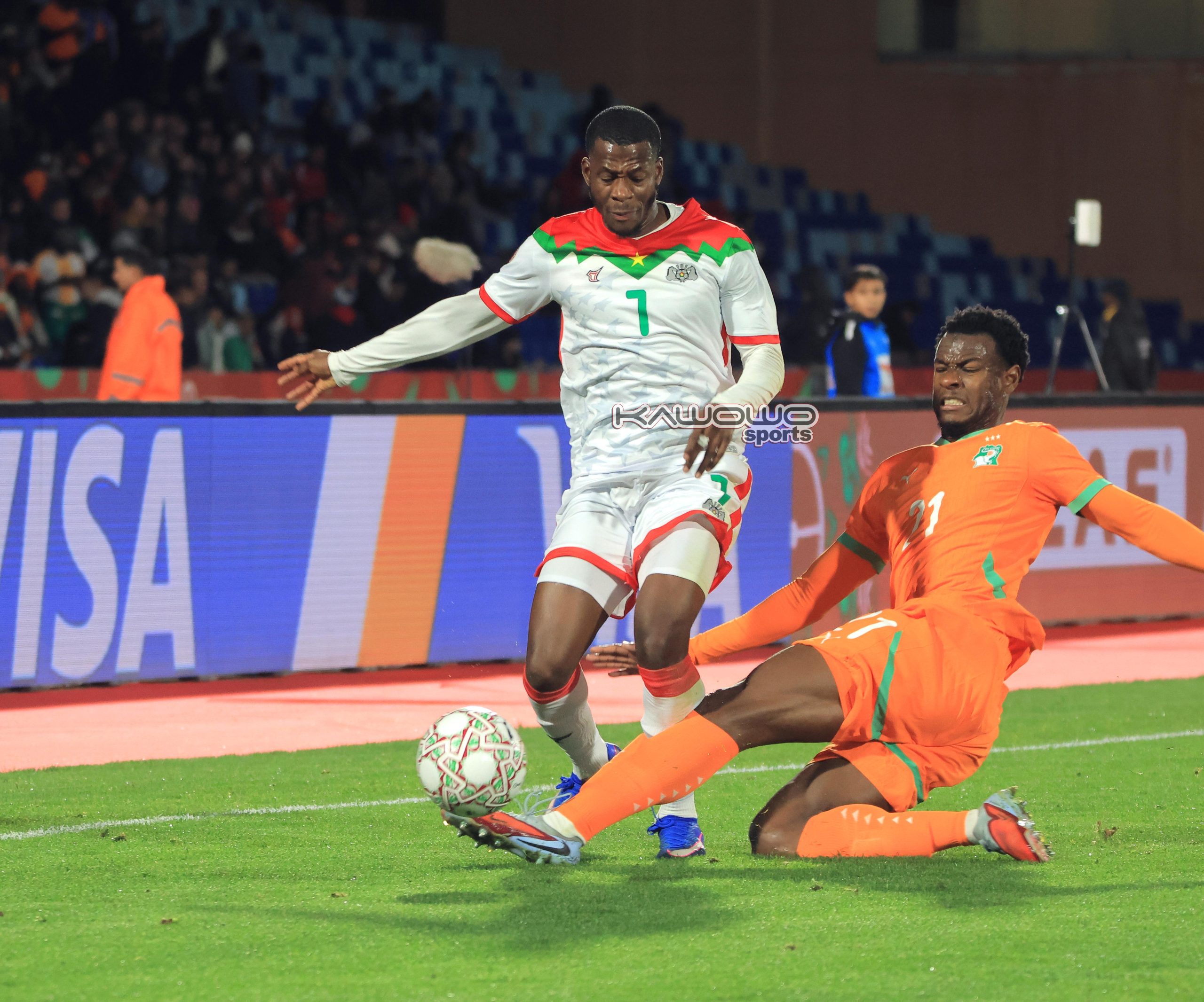 Cote D’Ivoire 2-0 Burkina Faso: The Elephants command half-time lead